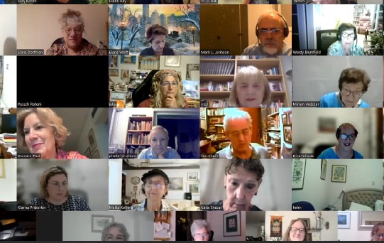 2022 Anthology launch – Voices Israel Group of Poets in English